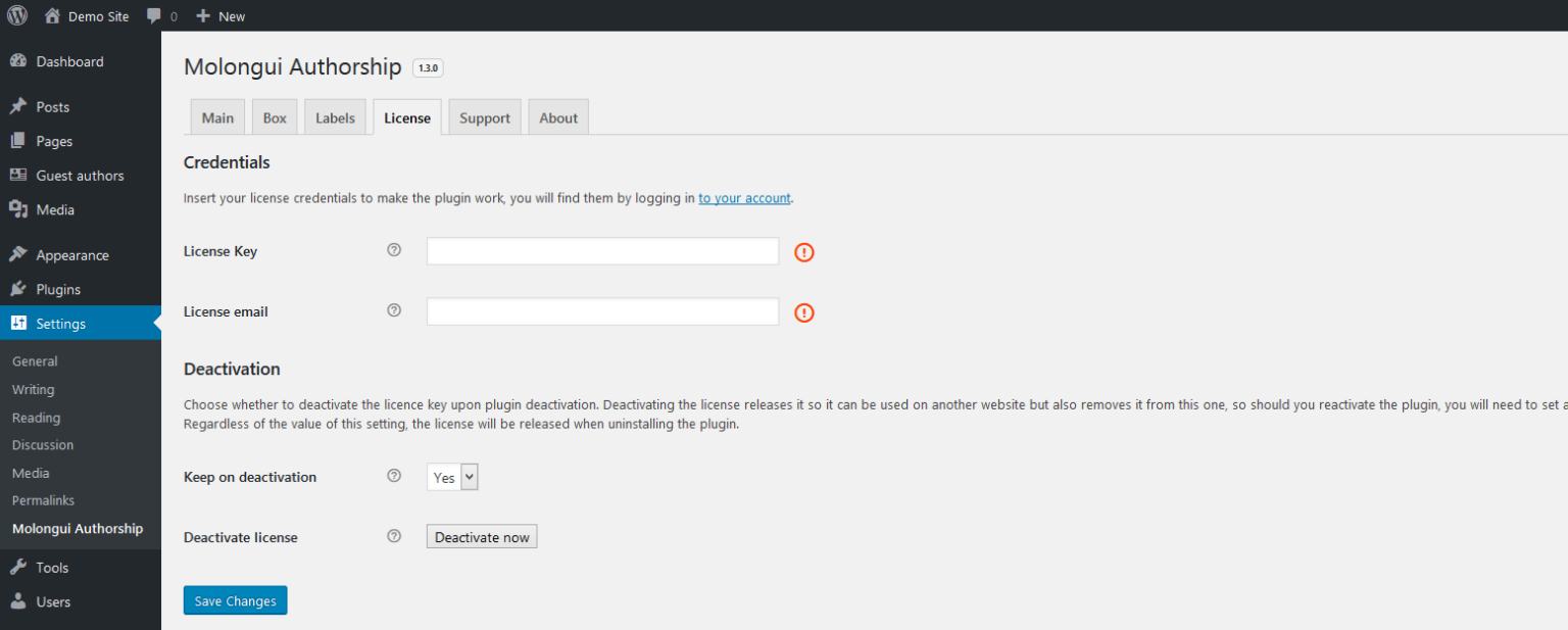 License Activation – Help Center